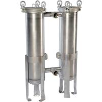 China 316L Stainless Steel 25 Filter Pump Provided Cartridge Filter Housing for Liquid Filtration for sale