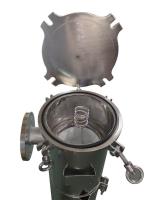 China 316L Stainless Steel 25 Filter Pump Provided Cartridge Filter Housing for Liquid Filtration for sale