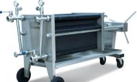 China 5-10m /h Capacity Automatic Hydraulic Multi-Layer Stainless Steel Plate Filter Press for sale