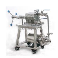 China 5-10m /h Capacity Automatic Hydraulic Multi-Layer Stainless Steel Plate Filter Press for sale