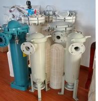 China Machinery Repair Shops 60KG Corrosion-Resistant Polypropylene Bag Filter Housing for Chemical Processing for sale