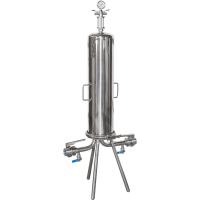 China Gas Purification and Sterilization Stainless Steel Cartridge Filter Housing for Hotels for sale