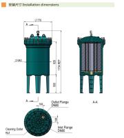 China 60KG Quick-Release Mechanism Flow Polypropylene Bag Filter Housing for Food Shop Needs for sale