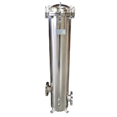 China 3 Inch Flange In/Out 304 Stainless Steel 7 Cartridge Filter Housing for 40