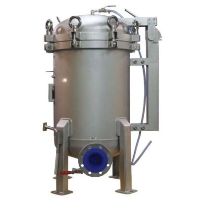 China 1.0Mpa Pressure Stainless Steel 10 Inches Multi Bag Filter Housing for Filtration System for sale