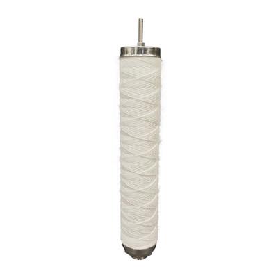 China Power Plant Condensation Water Filtration PP String Wound Filter Cartridge 10*10*30cm for sale