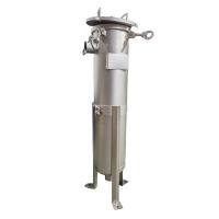 China 62KG Stainless Steel Side Entering Filter Bag Housing for Hotel Filtration Solutions for sale