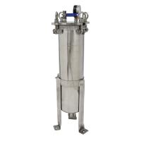 China Micron Rating 1-100micron Stainless Steel Bag Filter Housing for Sanitary Cartridge Filter for sale