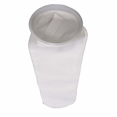 China 15 Micron High Temperature Filter Bag Sock for Industrial Hot Melt/ Sewing Workmanship for sale