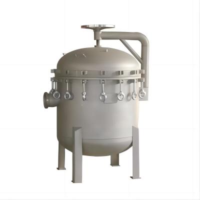 China 25KG O-type Seal Ring Stainless Steel Swing Titanium Rod Fluid Filter for Food Grade 304 Pressure Vessel for sale