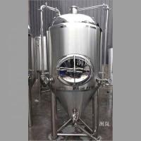 China SUS304/SUS316L Stainless Steel Cylinder Shape Tank for Brewing and Wine Fermentation for sale