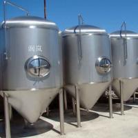 China 25KG Weight Stainless Steel Beer Fermentation Tank with Conical Cooling Dimple Jacket for sale