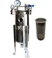 China Advert Eyebolt Multibag 24 Bags Stainless Steel Filter Housing with 62KG Weight for sale