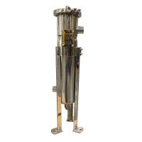 China Building Material Shops 10bar 316L PTFE Gasket Multi Water Bag Filter Housing Mirror Polished for sale