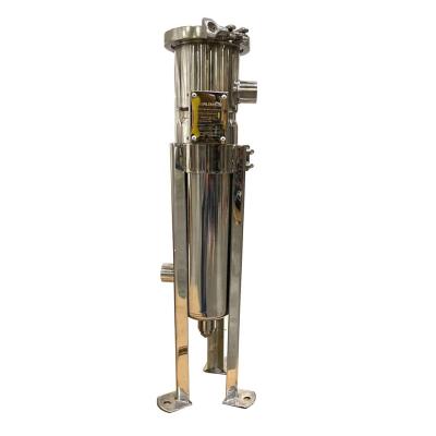 China Building Material Shops 10bar 316L PTFE Gasket Multi Water Bag Filter Housing Mirror Polished for sale