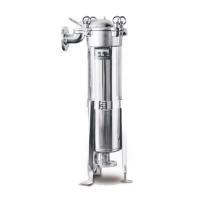 China Building Material Shops 10bar 316L PTFE Gasket Multi Water Bag Filter Housing Mirror Polished for sale