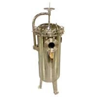 China 1.0MPa Sanitary Stainless Steel Filter Housing for Garment Shops Water Purification for sale
