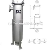 China Stainless Steel 304 Multi Bag Filter Housing Ideal for Oil Filtration in Cylinder Shape for sale