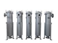 China Stainless Steel 304 Multi Bag Filter Housing Ideal for Oil Filtration in Cylinder Shape for sale