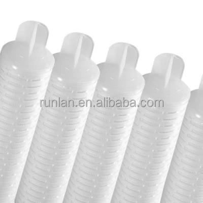 China 1 kg Double 0.22 Micron PES Membrane Filter Cartridge for Food Beverage Industry Filtration for sale
