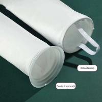 China Maximum temperature 120C Textile PP PE Nylon Mesh Liquid Filter Bag for Filtration for sale