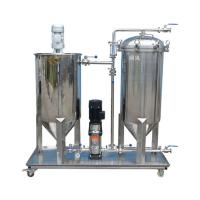 China Stainless Steel 304/306L Movable Bag Filter Housing for Wine/Beer Filtration for sale