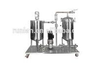 China Stainless Steel 304/306L Movable Bag Filter Housing for Wine/Beer Filtration for sale