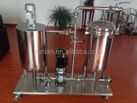 China Industrial Stainless Steel 304/316L Diatomite Small Yellow Wine Filter for Wine Industry for sale
