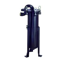 China Flanged Connection Stainless Steel 304/306L Top Entry Single Bag Filter Housing Chemical Filter Machine for sale