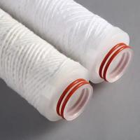 China 3KG Weight Food Beverage Melt Blown Cartridge Filters 1/3/5 Micron Polypropylene 10um for sale