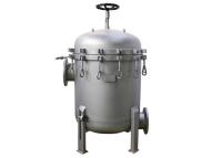 China Coconut Oil Filtration Stainless Steel 304/306L Bag Filter Housing with Filter Bags for sale