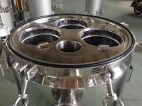 China Stainless Steel Water Bag Filter Housing for Filtration of Liquid Oil Wine Beer Paint for sale