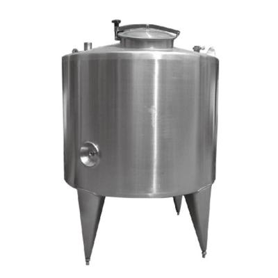 China SUS304/SUS316L Vertical 2000L Customized Stainless Steel Water Tank Storage Tank for sale