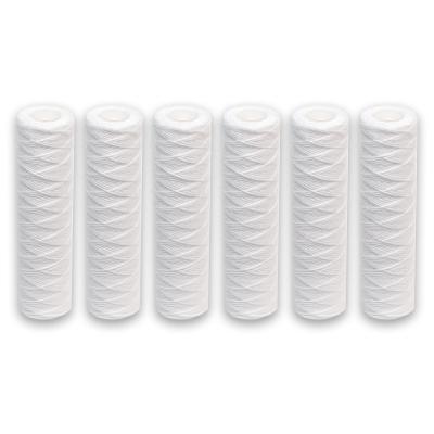 China 10 Micron PP String Wound Filter Cartridge Optimal Filtration for Your Applications for sale