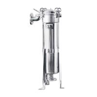China Garment Shops 62KG Heavy-duty Stainless Steel 304 Enclosure for 4-Bag Filtration Setup for sale