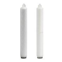 China 1 kg Weight PTFE Membrane Filter Cartridge OD130mm 200L/Min Wet Process for sale