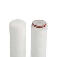 China 1 kg Weight PTFE Membrane Filter Cartridge OD130mm 200L/Min Wet Process for sale