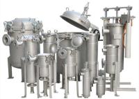 China Stainless Steel Single Bag Filter Housing for Waster Water Treatment Low Maintenance for sale