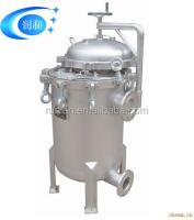 China 62KG Weight Robust Stainless Steel Bag Filter Vessel for Heavy-Duty Fluid Filtration on Farms for sale
