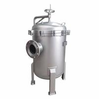 China Hotels Achieve Optimal Particle Separation with 62KG Stainless Steel Bag Filter Vessel for sale