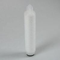China 500L/Hour Productivity 0.22 Micron PP Polyester Glass Fiber Pleated Filter Cartridge for sale