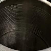 China Food Beverage Liquid Filter Stainless Steel Cylinder Vessel Tank with Varnish Removal for sale