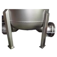 China Pressure Stainless Steel Bag Filter Vessel 62 KG Weight for Food Beverage Industry for sale