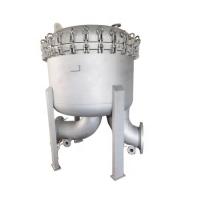 China Pressure Stainless Steel Bag Filter Vessel 62 KG Weight for Food Beverage Industry for sale