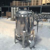 China Assurance Small Stainless Steel Bag Filter Vessel for Machinery Repair Shops Weight KG 62 for sale