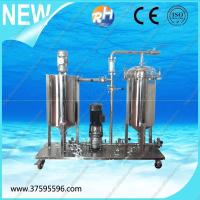 China 12 Months 1000L/H Beer Malt Filtration Candle Diatomaceous Earth Lenticular Filter Wine Industry for sale
