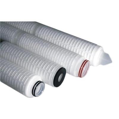 China MO PEFE PP Filter Cartridge 1 Micron for Home Water Treatment Filtration Area 0.65m2 for sale