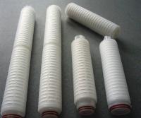 China MO PEFE PP Filter Cartridge 1 Micron for Home Water Treatment Filtration Area 0.65m2 for sale