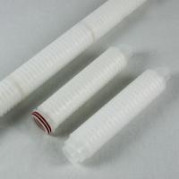 China Polyester Pleated Filtration System for RO Water Treatment 10*10*30cm Weight KG 1 kg for sale