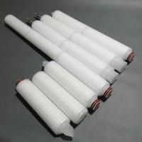 China Garment Shops 0.1 20um High Dirt and High Flow Rate PP Pleated Folding Filter Cartridge for sale